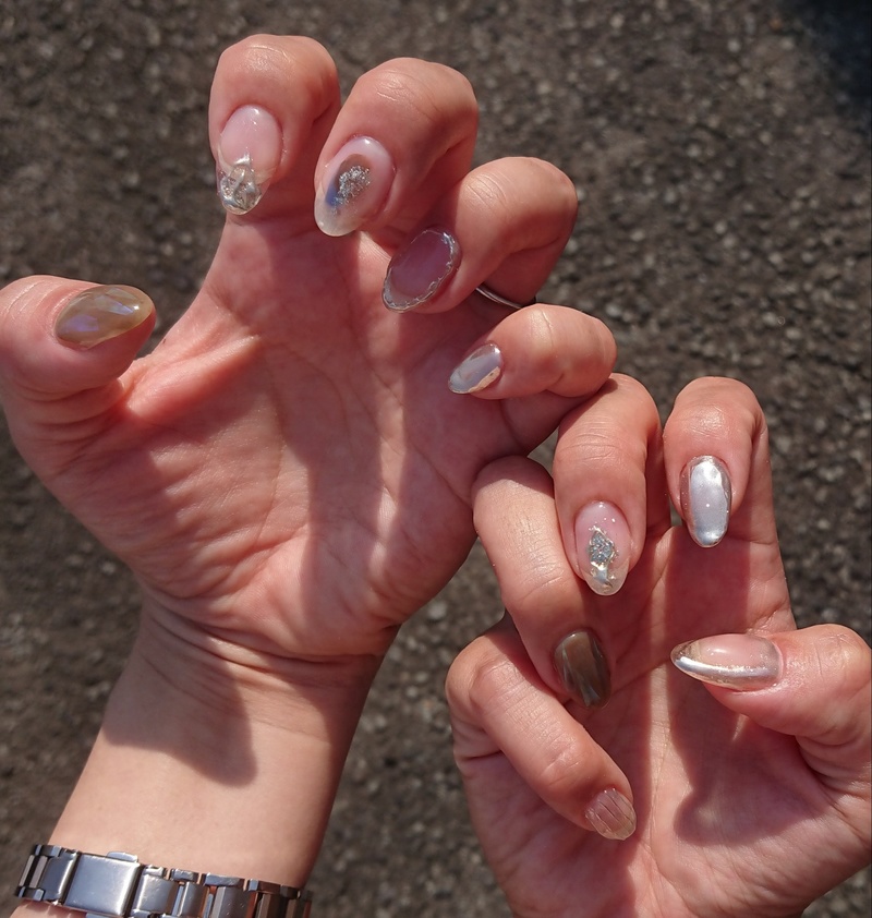 Nailsalon Rosemindさんの夏ネイル・クリアネイルに関するスナップフォトid1269355 Arine アリネ 